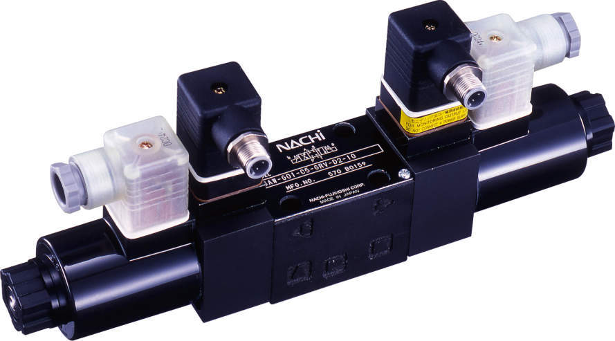 油圧ソレノイドバルブ｜モニタリングスイッチ付電磁切換弁 SAW-G01シリーズ | 不二越 ｜ 製品情報 ｜ MEKASYS（メカシス）