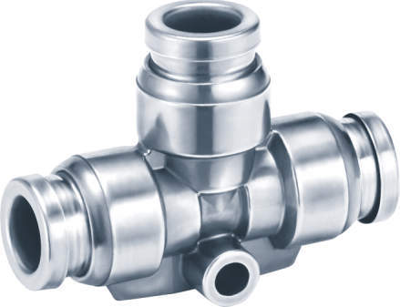 SUS316ワンタッチ管継手 KQG2シリーズ｜チーズ KQG2T | SMC ｜ 製品情報 ｜ MEKASYS（メカシス）