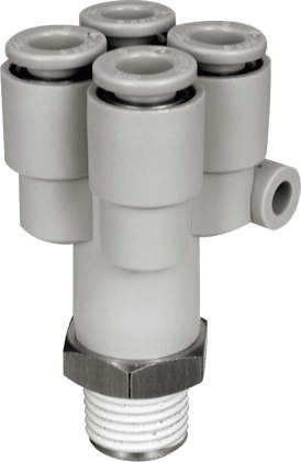 ワンタッチ管継手（ステンレス） KGシリーズ｜ダブルブランチ KGUD | SMC ｜ 製品情報 ｜ MEKASYS（メカシス）