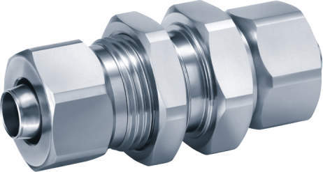 FDA適合・SUS316インサート管継手 KFG2-Fシリーズ｜隔壁ユニオン KFG2E-F | SMC ｜ 製品情報 ｜ MEKASYS（メカシス）