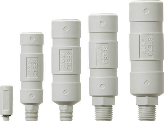 クリーンルーム用エギゾーストフィルタ（おねじタイプ） SFE | SMC ｜ 製品情報 ｜ MEKASYS（メカシス）