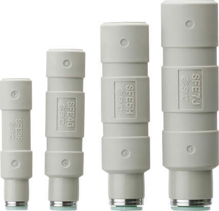 クリーンルーム用エギゾーストフィルタ（ワンタッチ管継手タイプ） SFE | SMC ｜ 製品情報 ｜ MEKASYS（メカシス）