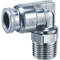 FDA適合・SUS316ワンタッチ管継手 KQG2-Fシリーズ｜エルボユニオン KQG2L | SMC ｜ 製品情報 ｜ MEKASYS（メカシス）